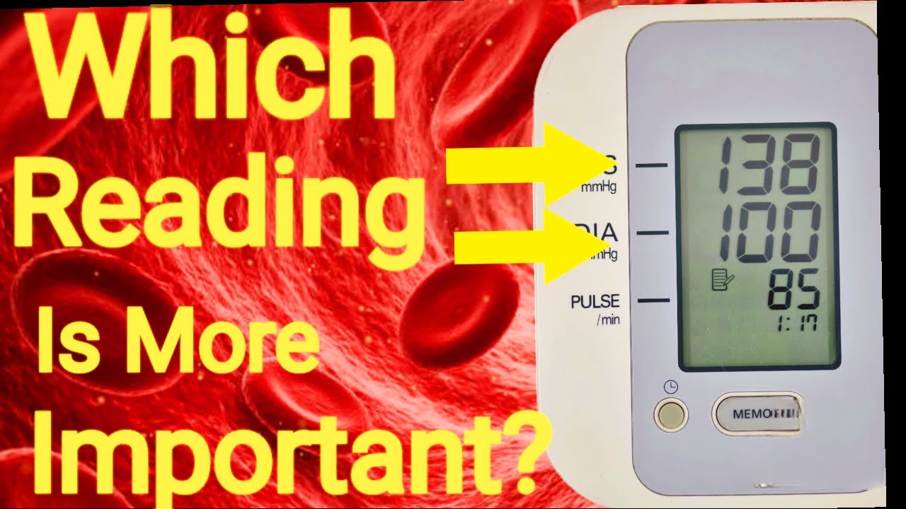 Which Blood Pressure Reading is More Important, Systolic or Diastolic ...