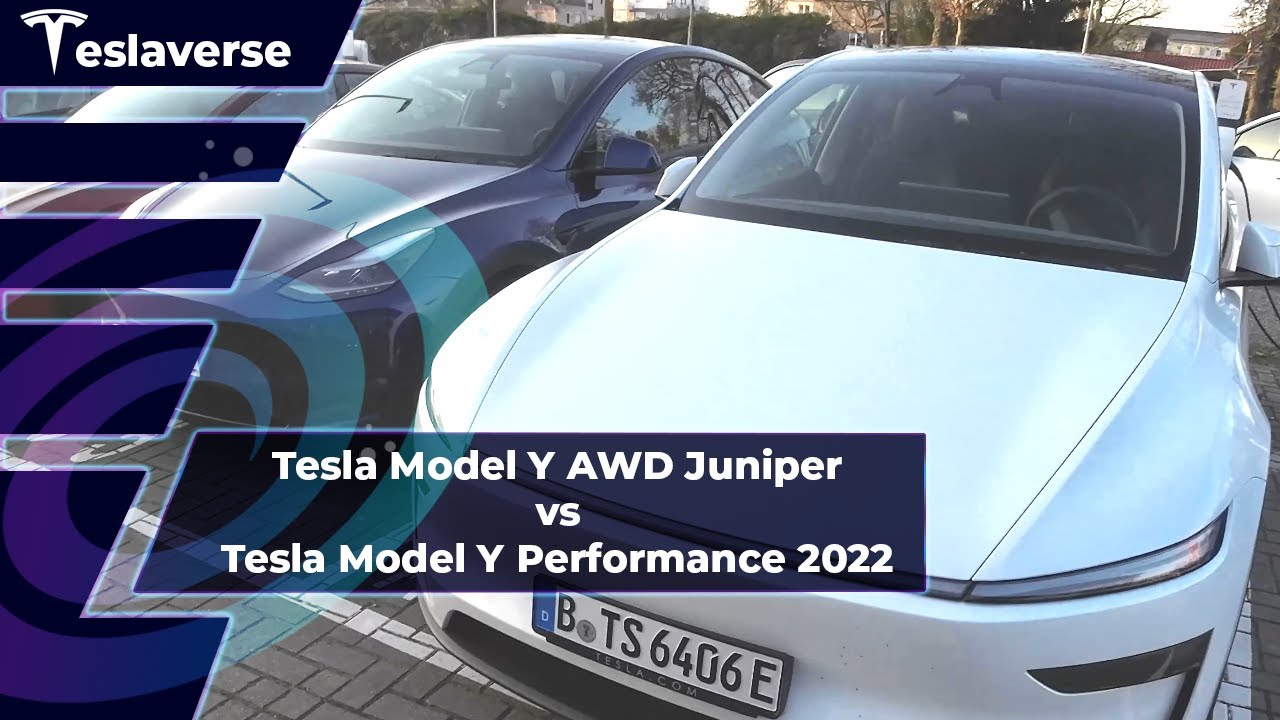 Tesla Model Y AWD Juniper vs Tesla Model Y Performance 2022 - YouTube