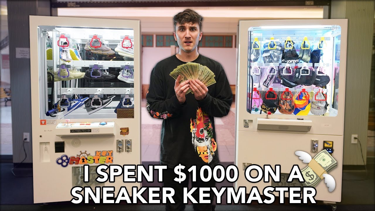 I Spent $1000 On The SNEAKER KEYMASTER.. This Is What Happened.. - YouTube