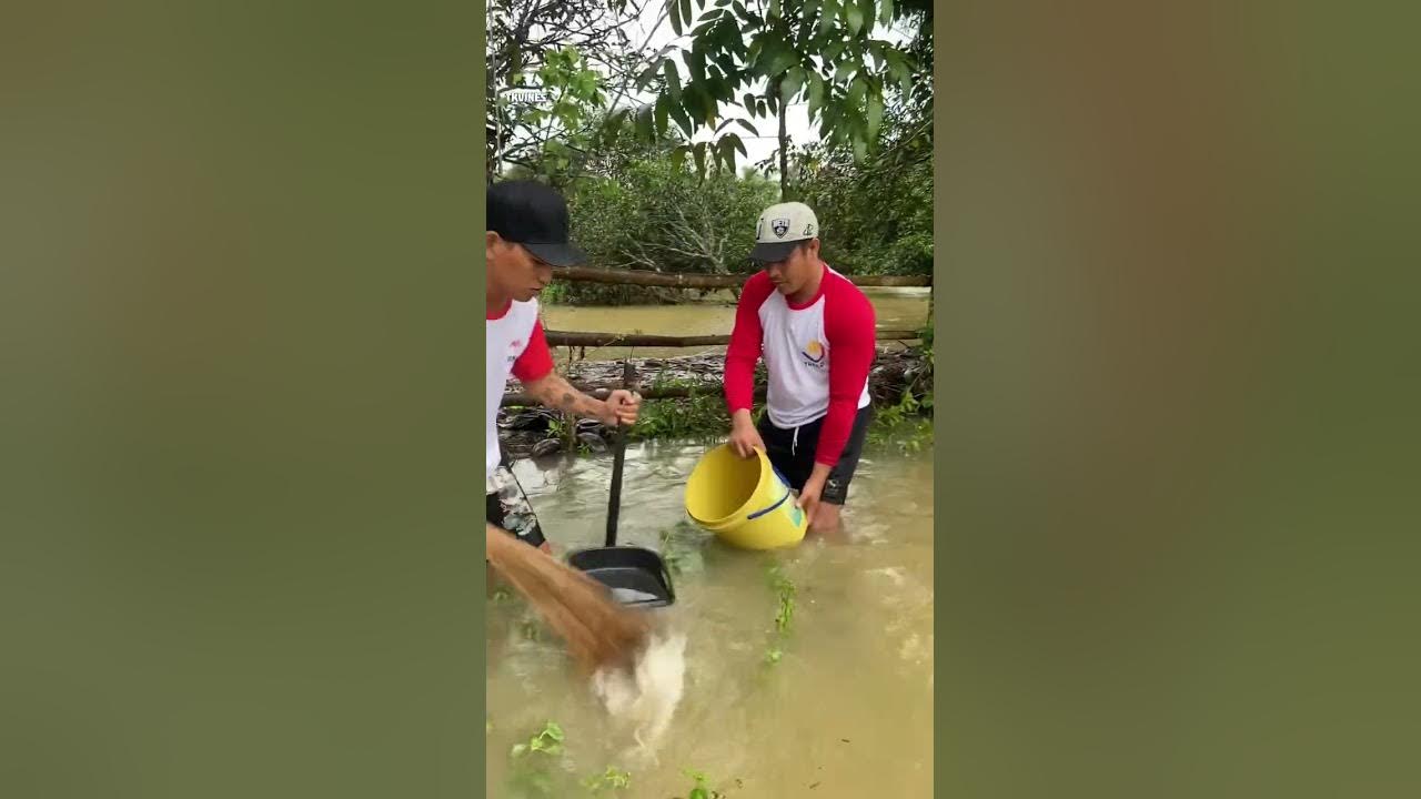 Grabi yung baha buti nalang may naglilimas! - YouTube