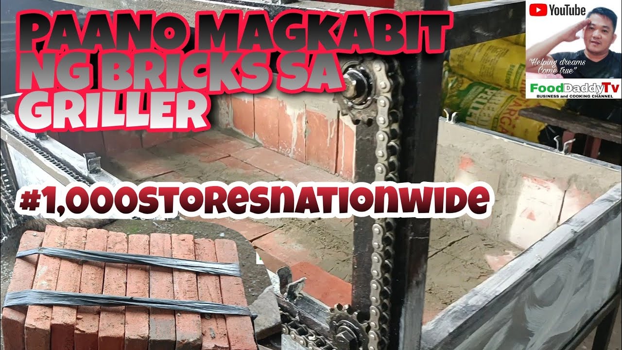 Paano Magkabit Ng Bricks (Clay) sa ating Griller l Lechon Manok ...