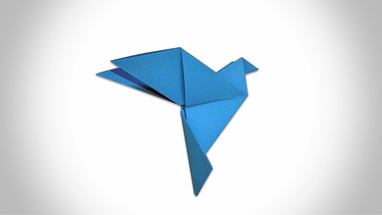 ORIGAMI DOVE How To Make A Paper Dove YouTube origami-dove-how-to-make-a-paper-dove-youtube
