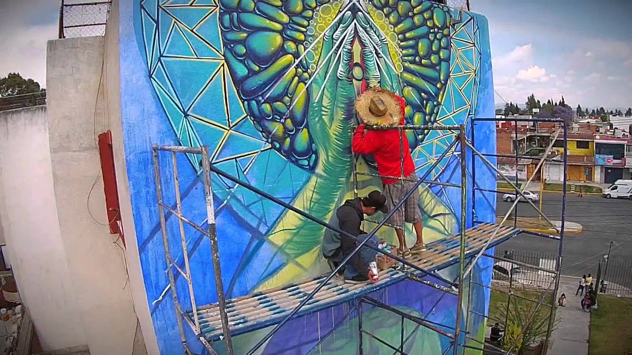 DRONE + GRAFFITI - YouTube