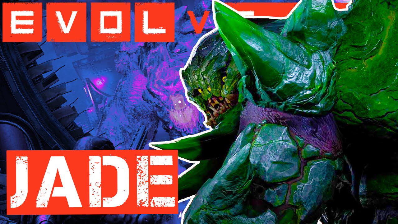 Evolve: Jade Behemoth Skin All Stages - YouTube