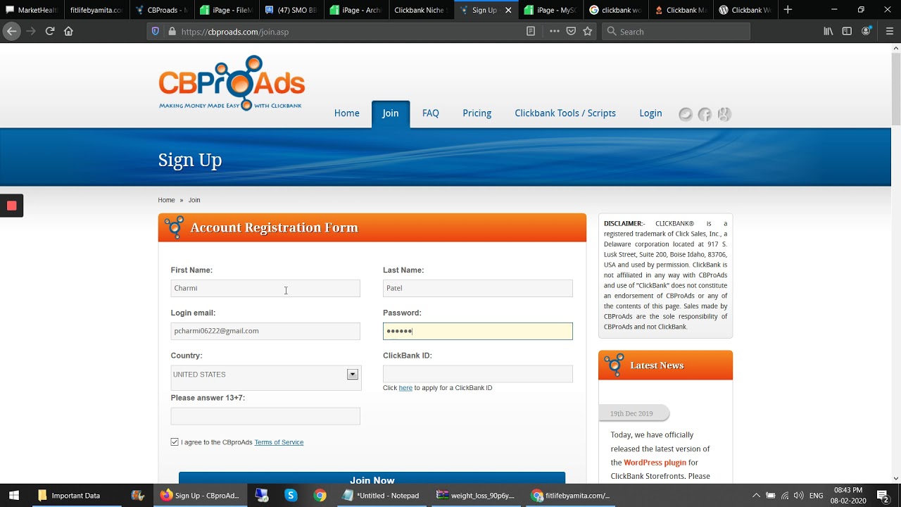 How To Create CBProads Account To Get Account ID of CBProads - YouTube