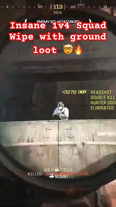 Insane 1v4 Squad Wipe with ground loot 🤯🔥 #callofduty #cod #warzone - YouTube