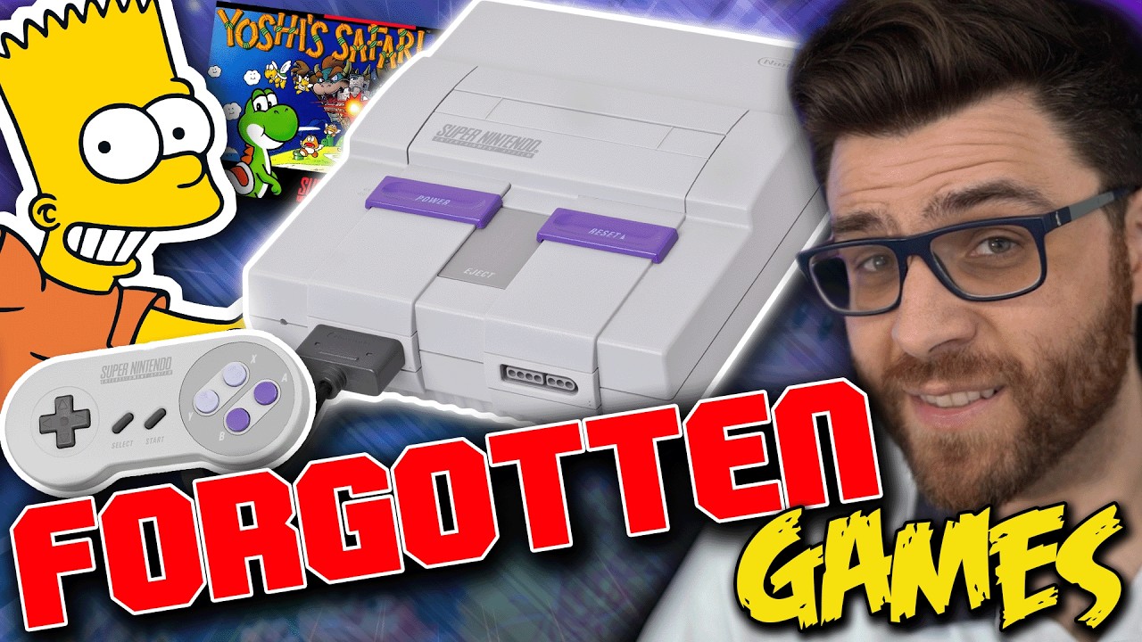 Forgotten and Weird Super Nintendo Games! (SNES) - YouTube