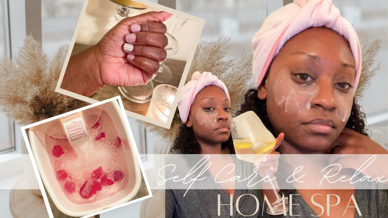 Relaxing pamper routine🛁 | Self Care Maintenance At Home - YouTube