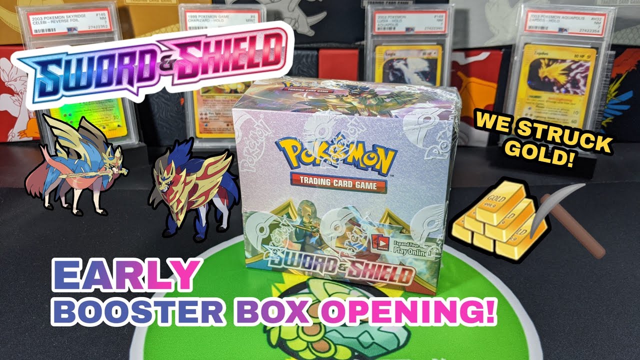 Sword and Shield Early Booster Box OPENING! - YouTube