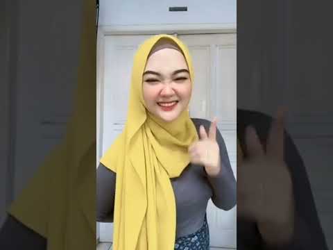 jilbab apem montok gunung gede #tiktok