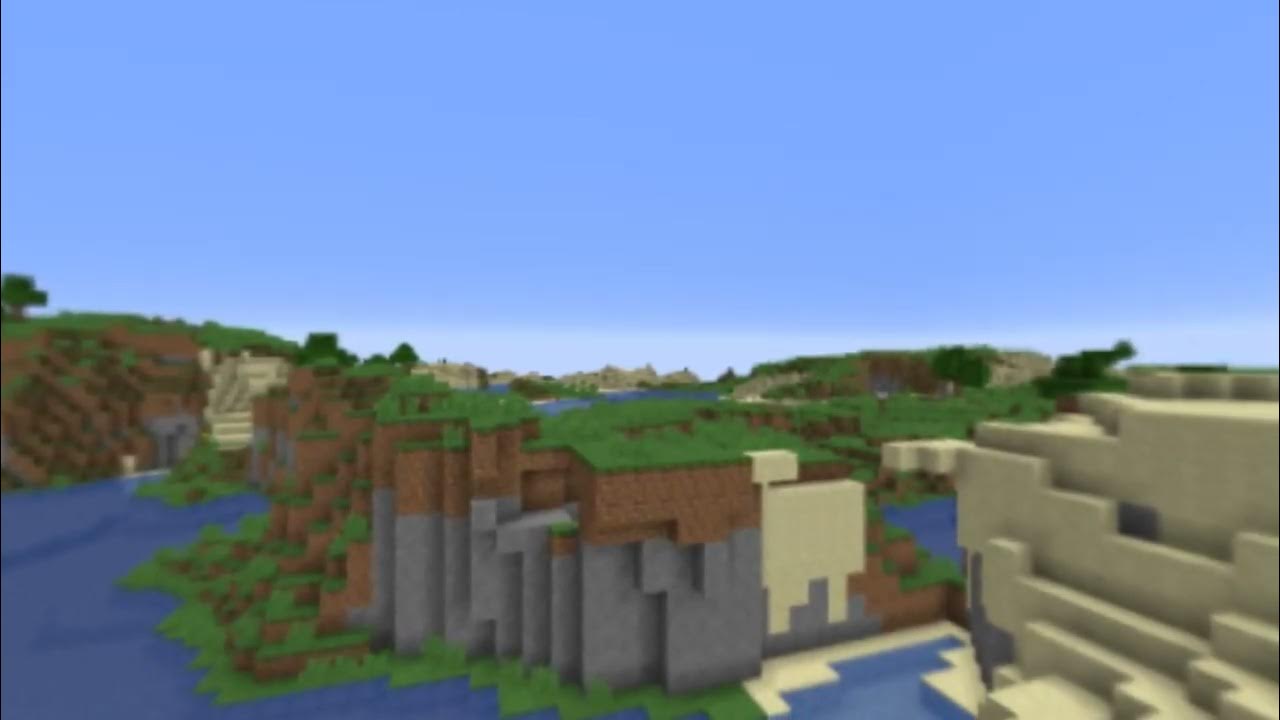 Minecraft Title Panorama Loop - YouTube