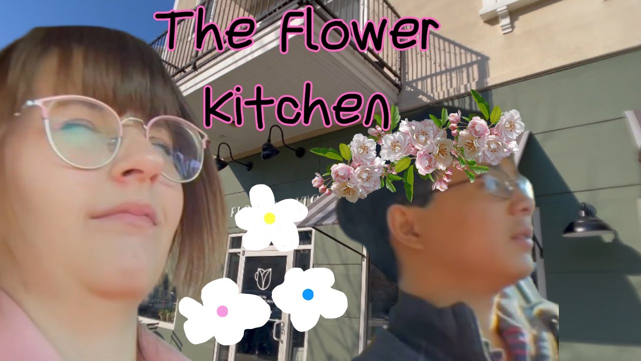 To the FLOWER KITCHEN! Vlog 1! - YouTube