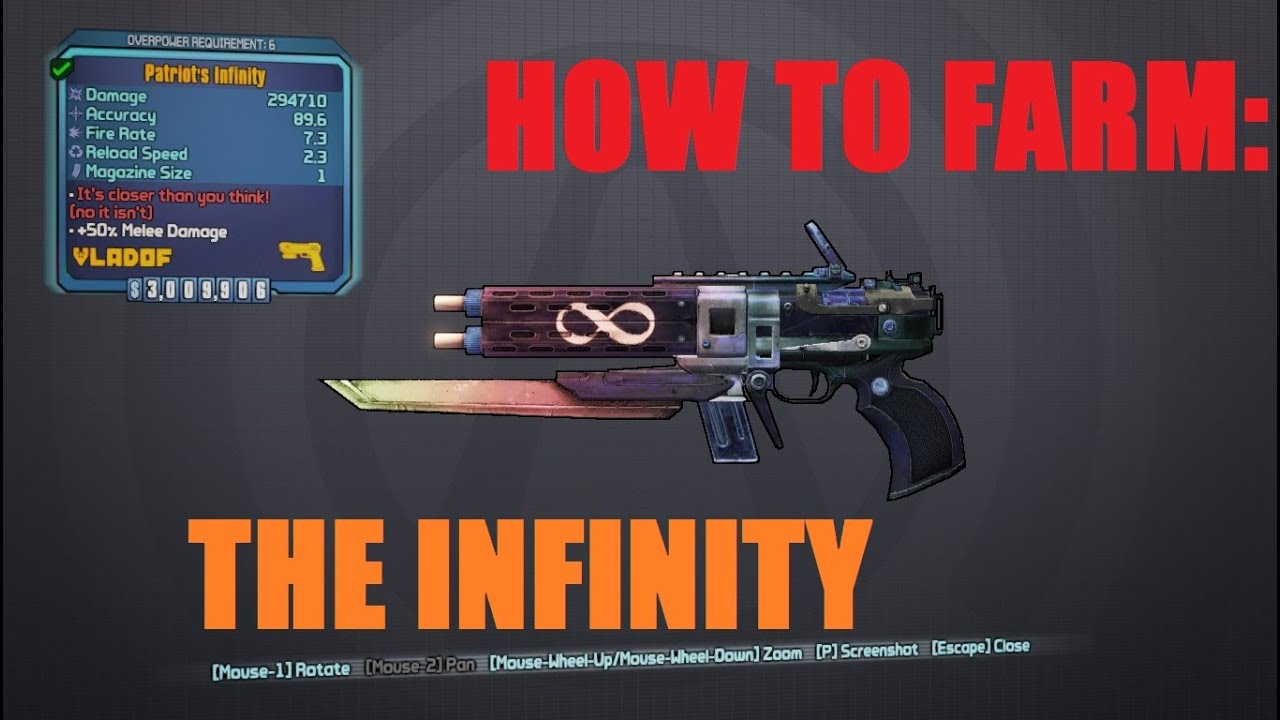 [Borderlands 2] Legendary Weapon Guide: THE INFINITY - YouTube