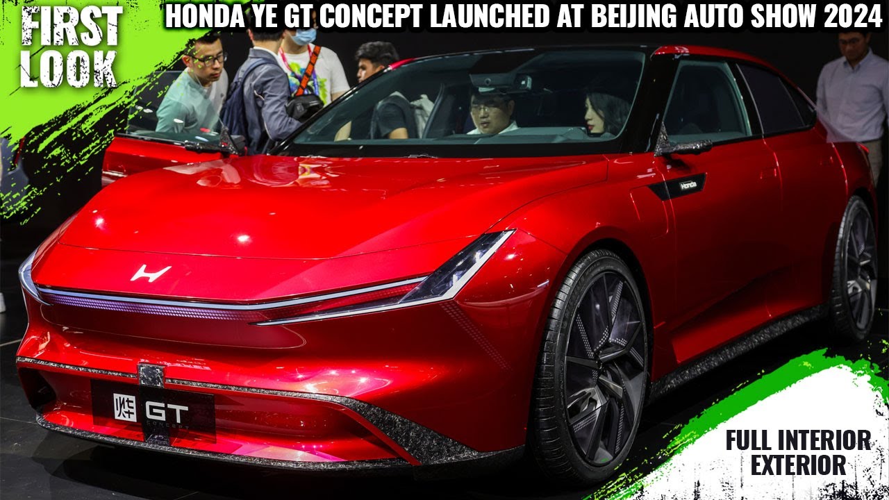 Honda Ye GT Concept Launched At 2024 Beijing Auto Show - First Look ...