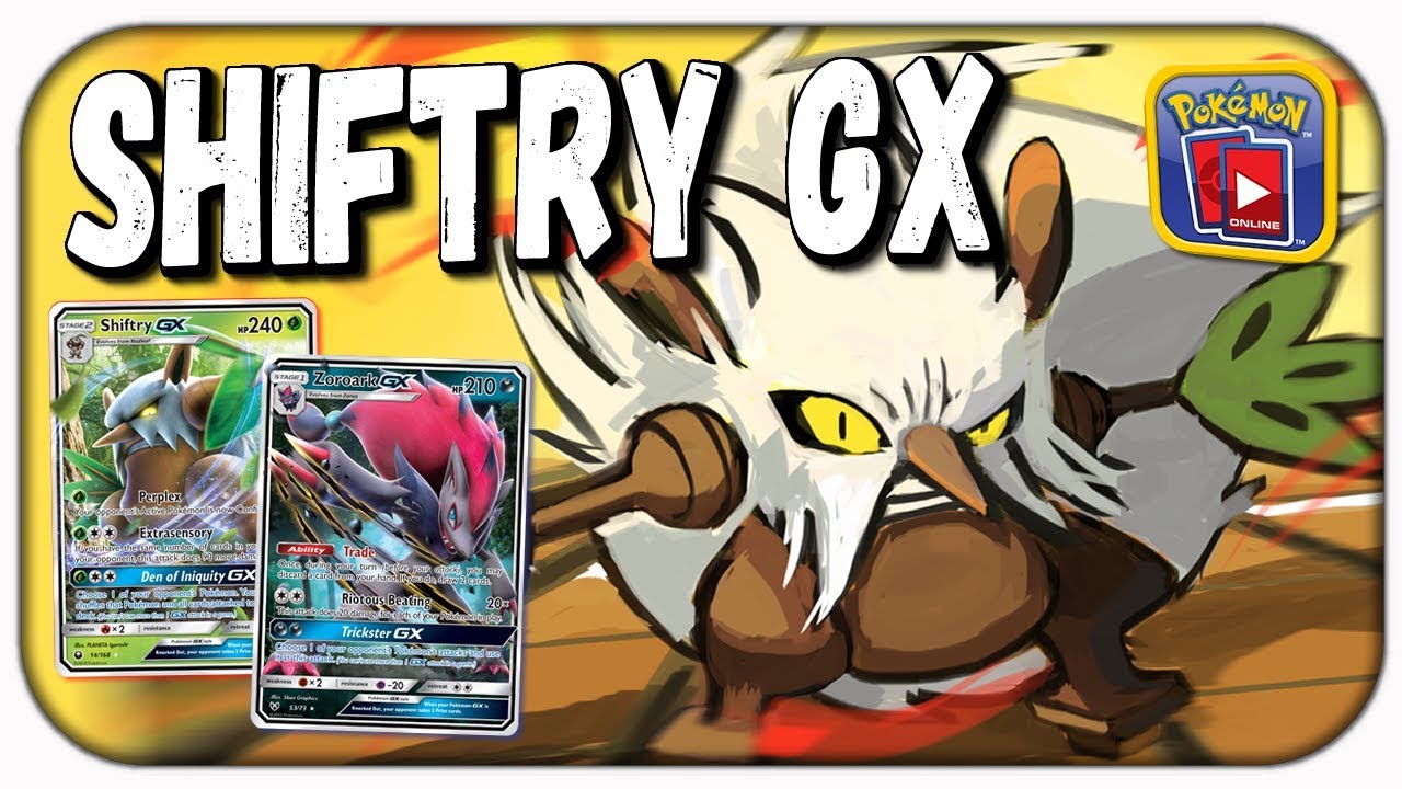 Pokémon TCG - Shiftry GX Pesadão! #DECKTEST - YouTube