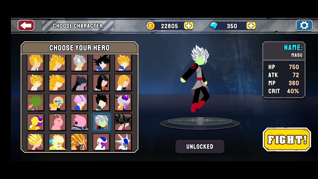 Top 4 strongest character in stickman warriors (xwarriors) - YouTube