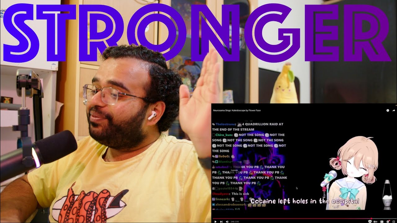 Neurosama Sings: Kaleidoscope by Flower Face | Reaction !!! - YouTube