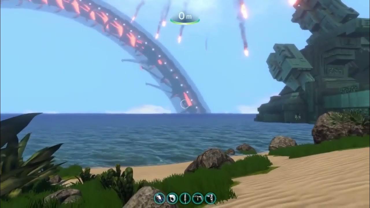 THE gargantuan leviathan from subnautica: return of the ancients - YouTube
