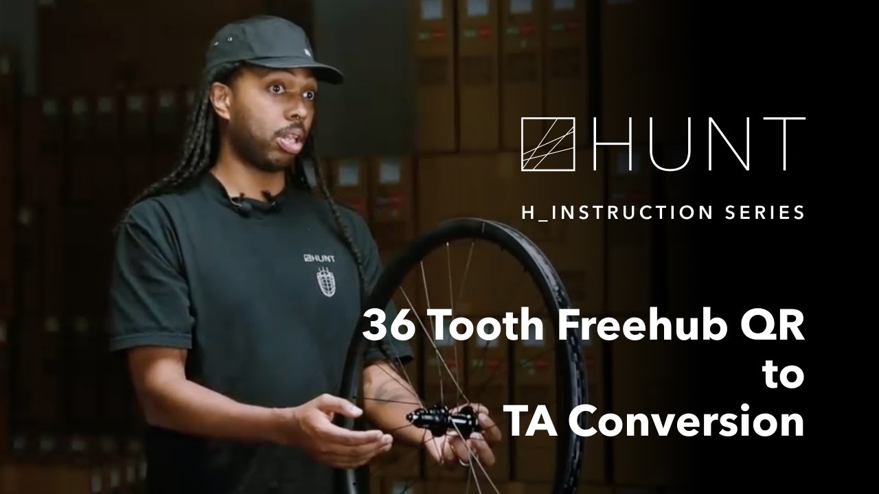 HUNT Wheels - How To Convert from Quick Release to 12mm Through-Axle on ...