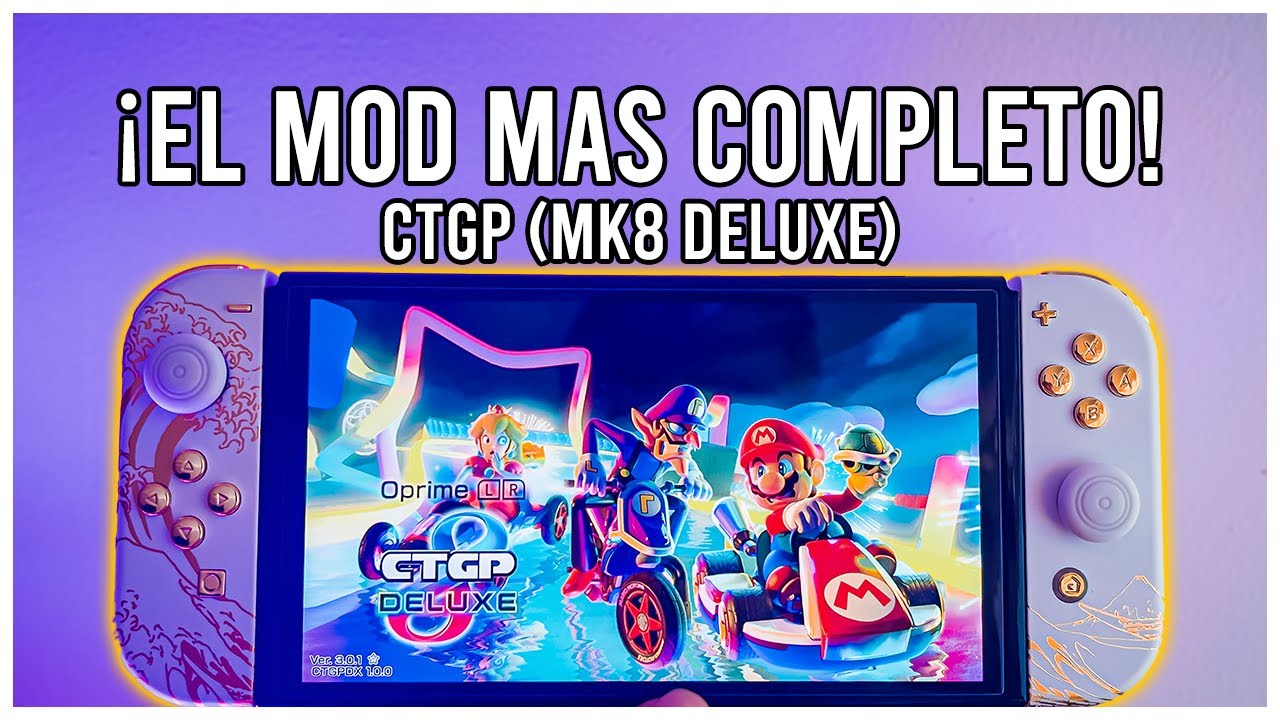 Cómo Instalar el MOD CTGP en Mario Kart 8 Deluxe: ¡Nuevas Pistas y ...