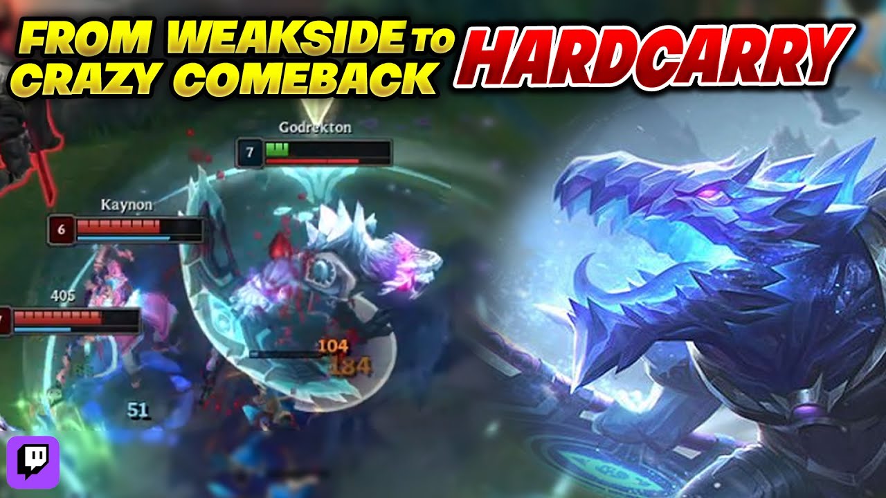From Weakside To OMEGA CARRY | Renekton Vs Darius | Twitch VOD #12 ...