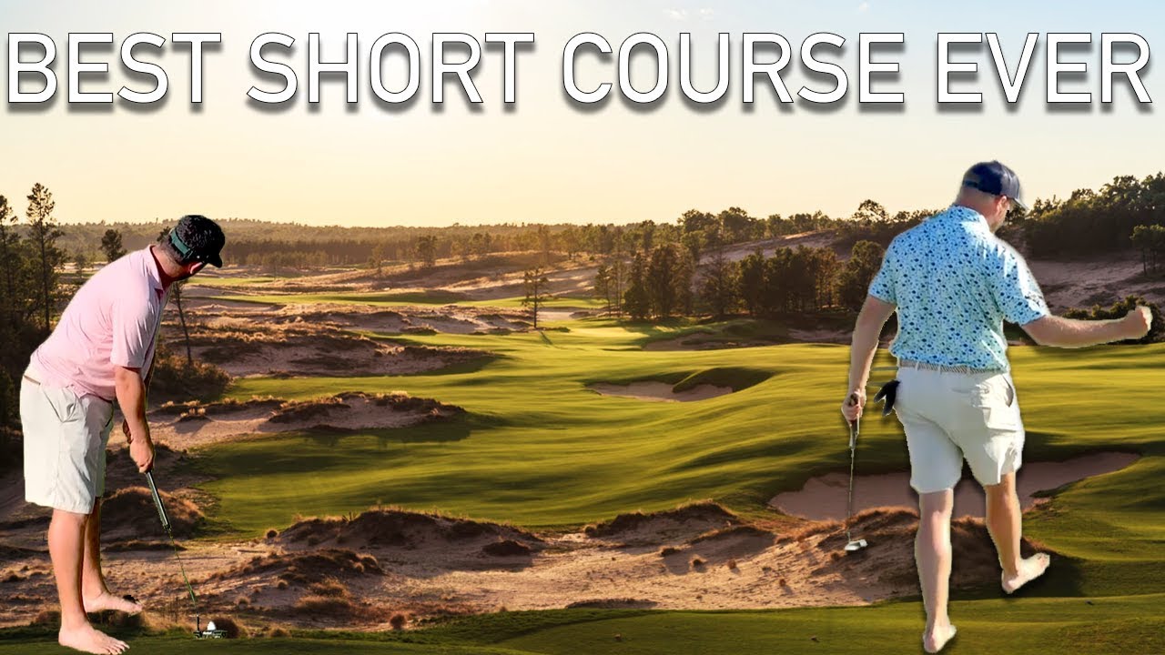 Playing A Par 3 Course As An 8-Some - The Sandbox 9th Hole - YouTube