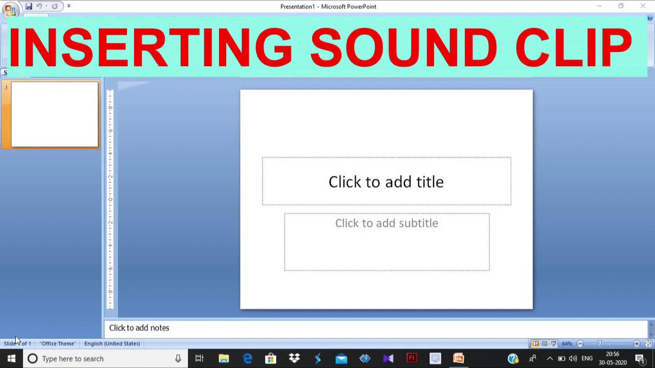 Inserting Sound Clip In Presentation YouTube inserting-sound-clip-in-presentation-youtube