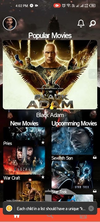 Using React Native Designed A Movieapp 🎥 Movie Movies Reactnative Developer App Youtube