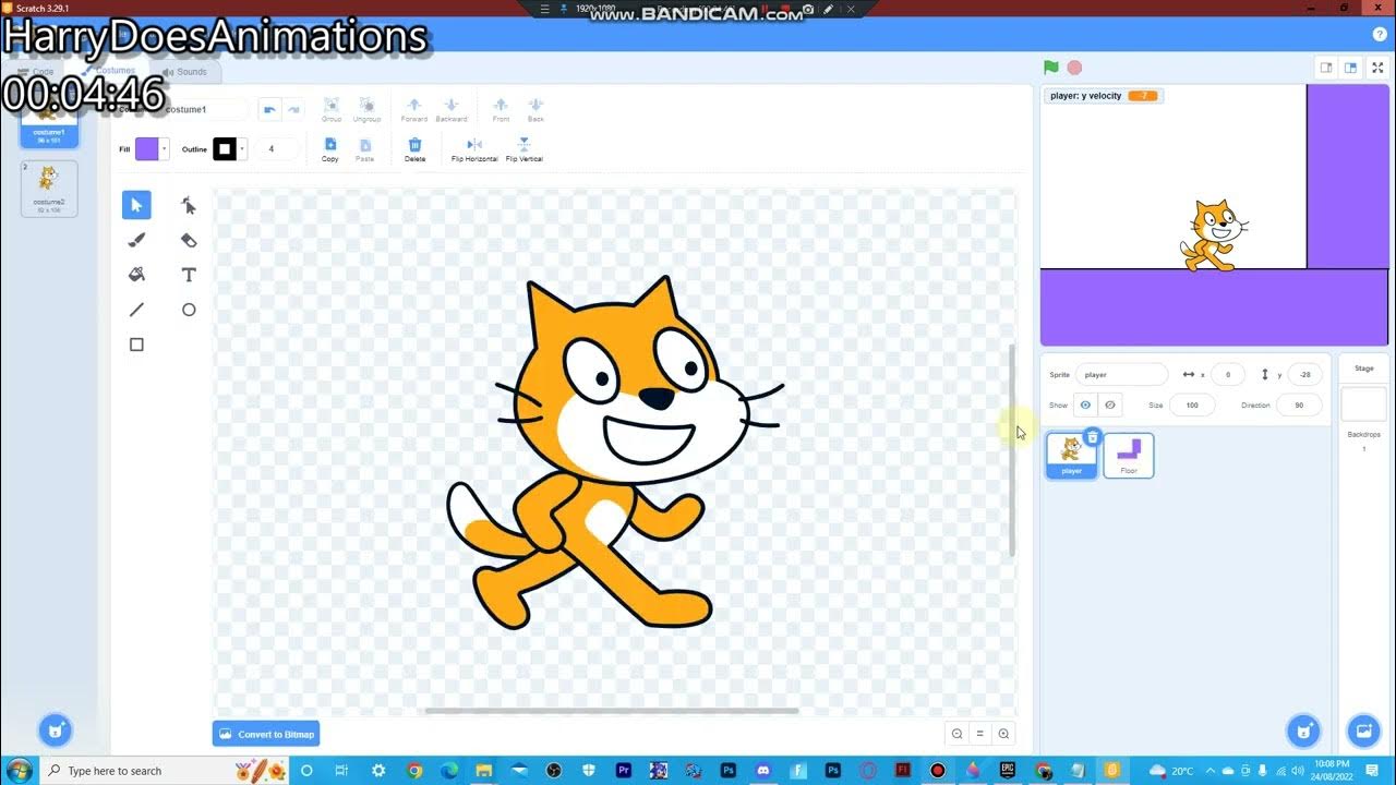 Scratch Platformer Tutorial #1 | Movement - YouTube