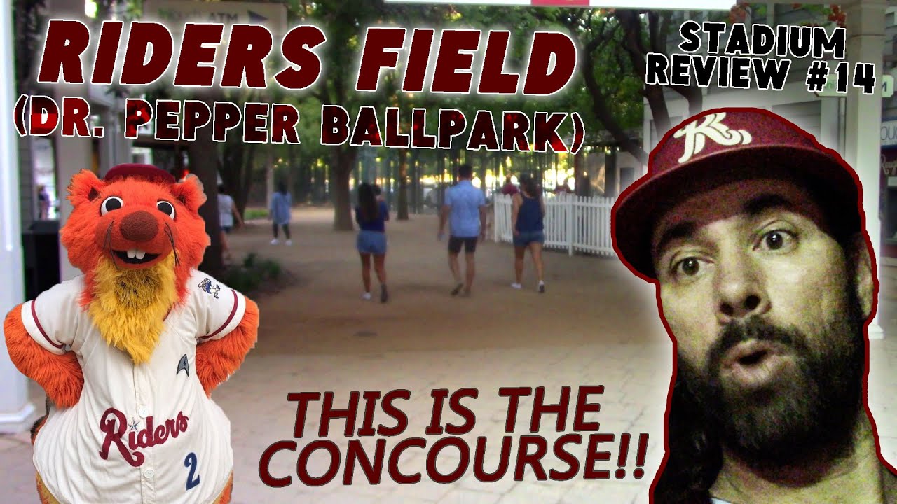 RIDERS FIELD (Frisco, TX) IS AMAZING!! Concourse Like OLD TOWN! STADIUM ...