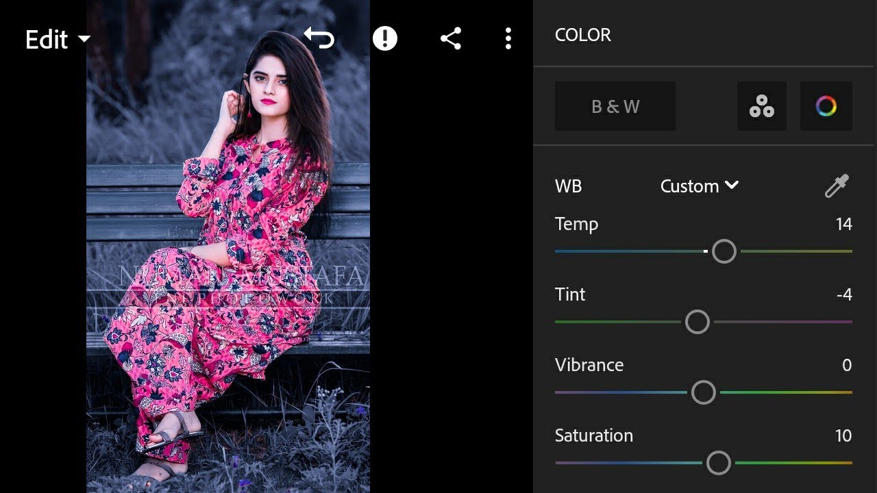 Lightroom dark blue editing || Adobe Lightroom tutorials - YouTube