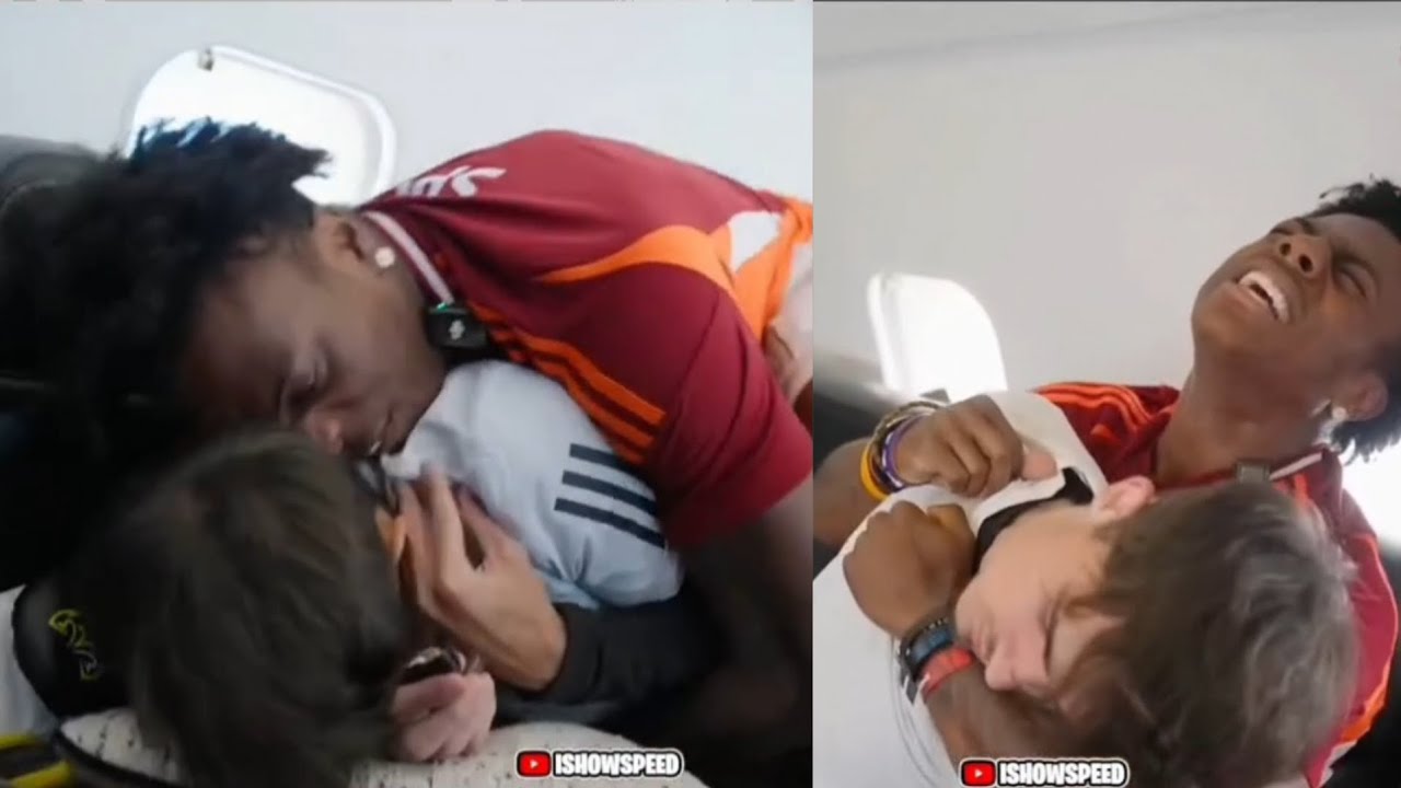 Ishowspeed and Slipz best moments in Plane 😂 - YouTube