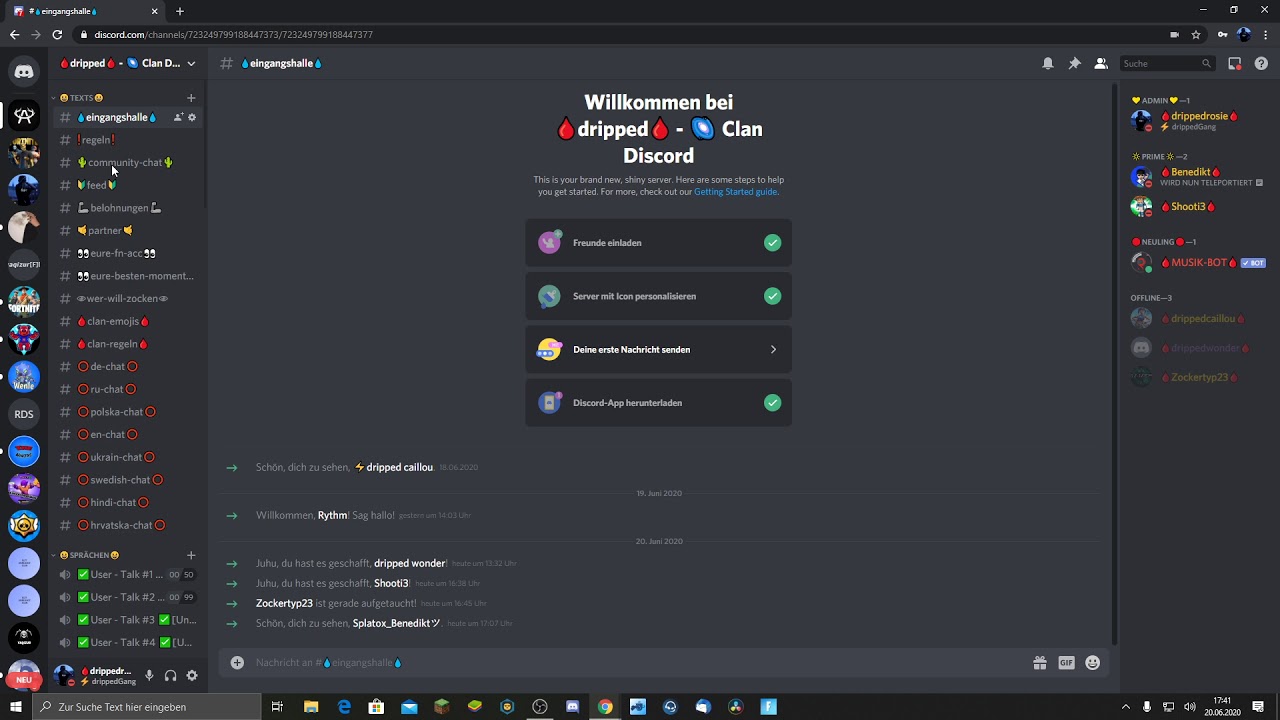 🩸Unser Clan Discord!🩸 || drippedrosie - YouTube
