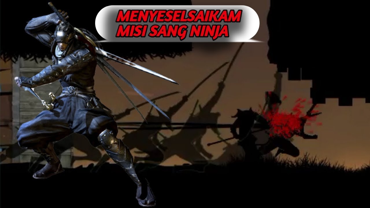 PERJALANAN NINJA DALAM SEBUAH MISI, GAME NINJA ARASHI II - YouTube