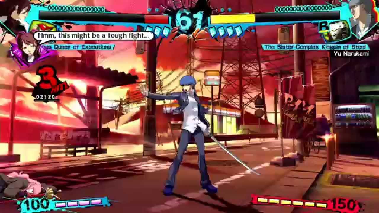 P4AU - FSF3 GF - Munsu (Shadow Mitsuru) vs Archer (Narukami) - YouTube