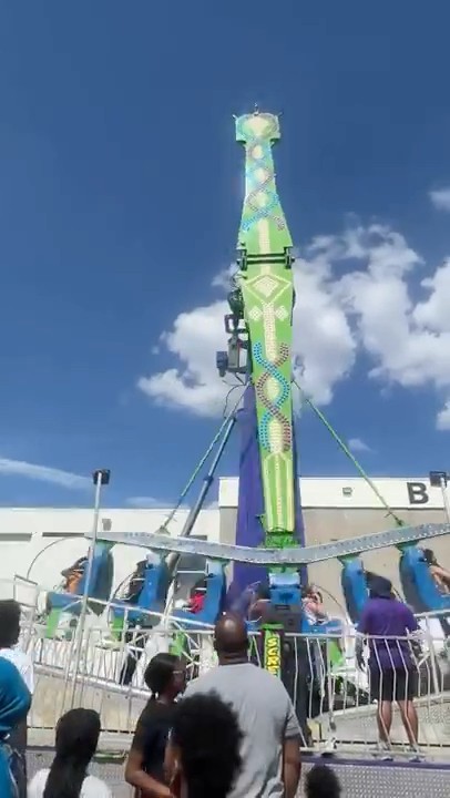 Screamer, delta fair - menphis TN 2025 #fairride #deltafair - YouTube