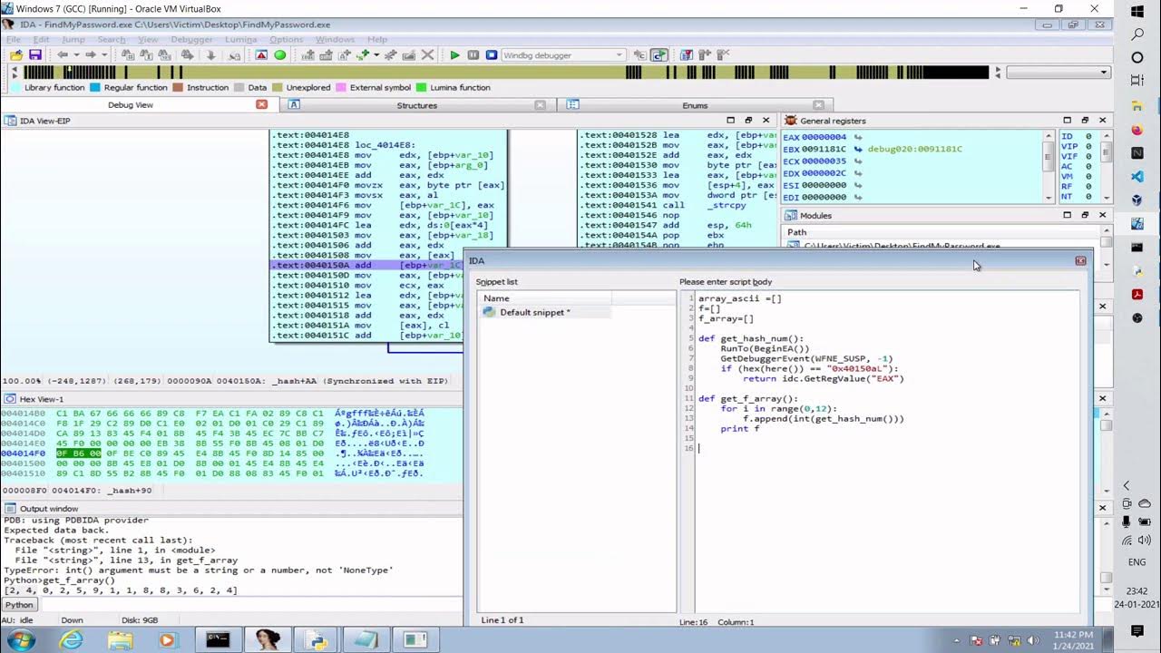 Automate Reverse Engineering With IDA Python | CTF Solving using IDA and Python - YouTube
