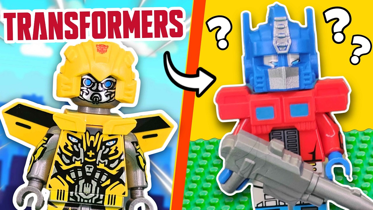 I made EVERY Transformers Character in LEGO... - YouTube