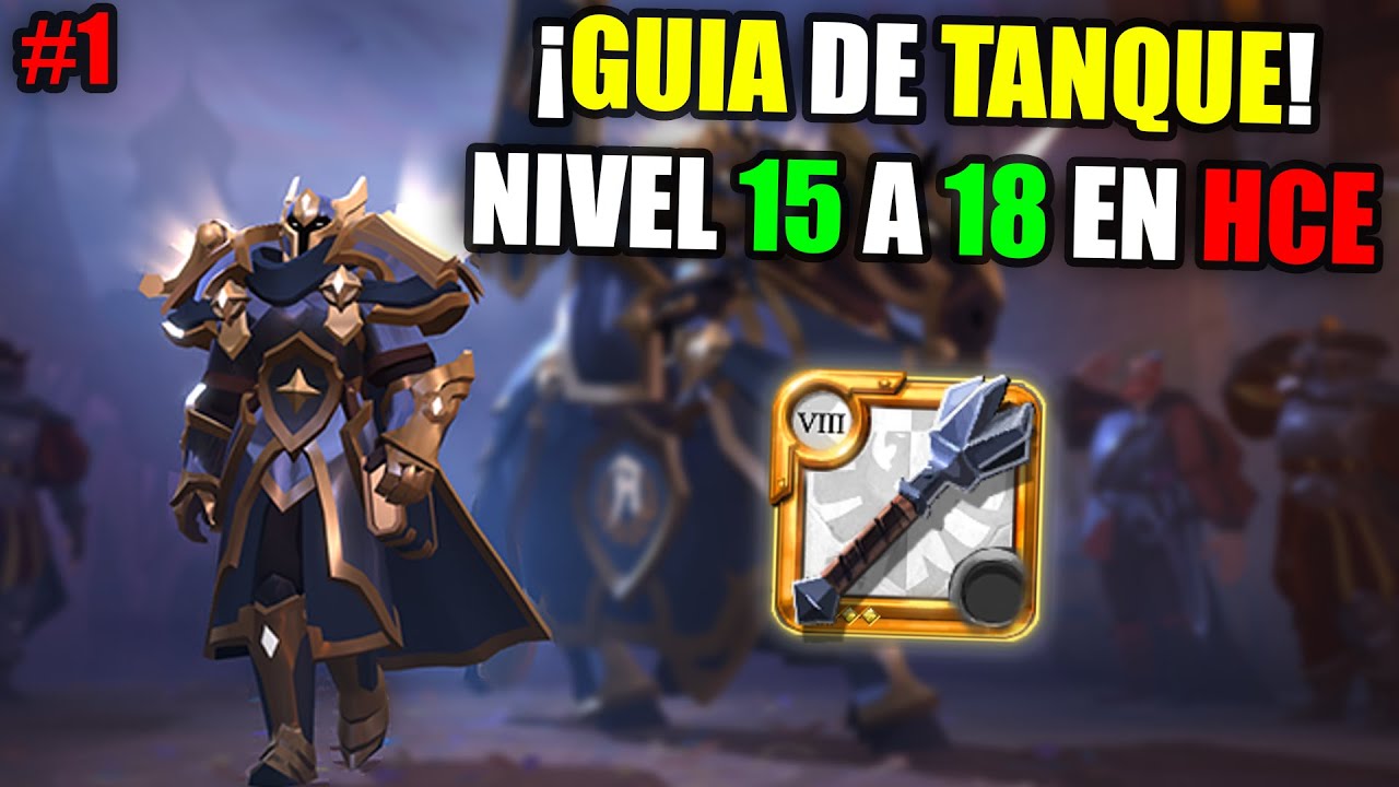 🛡️ Guía para tanques en HCE nivel 15 a 18: Build y Swaps en Albion ...