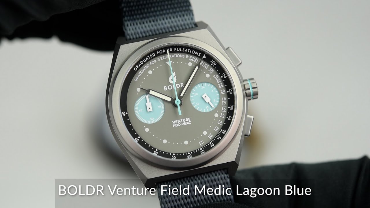 BOLDR Venture Field Medic Lagoon Blue - YouTube