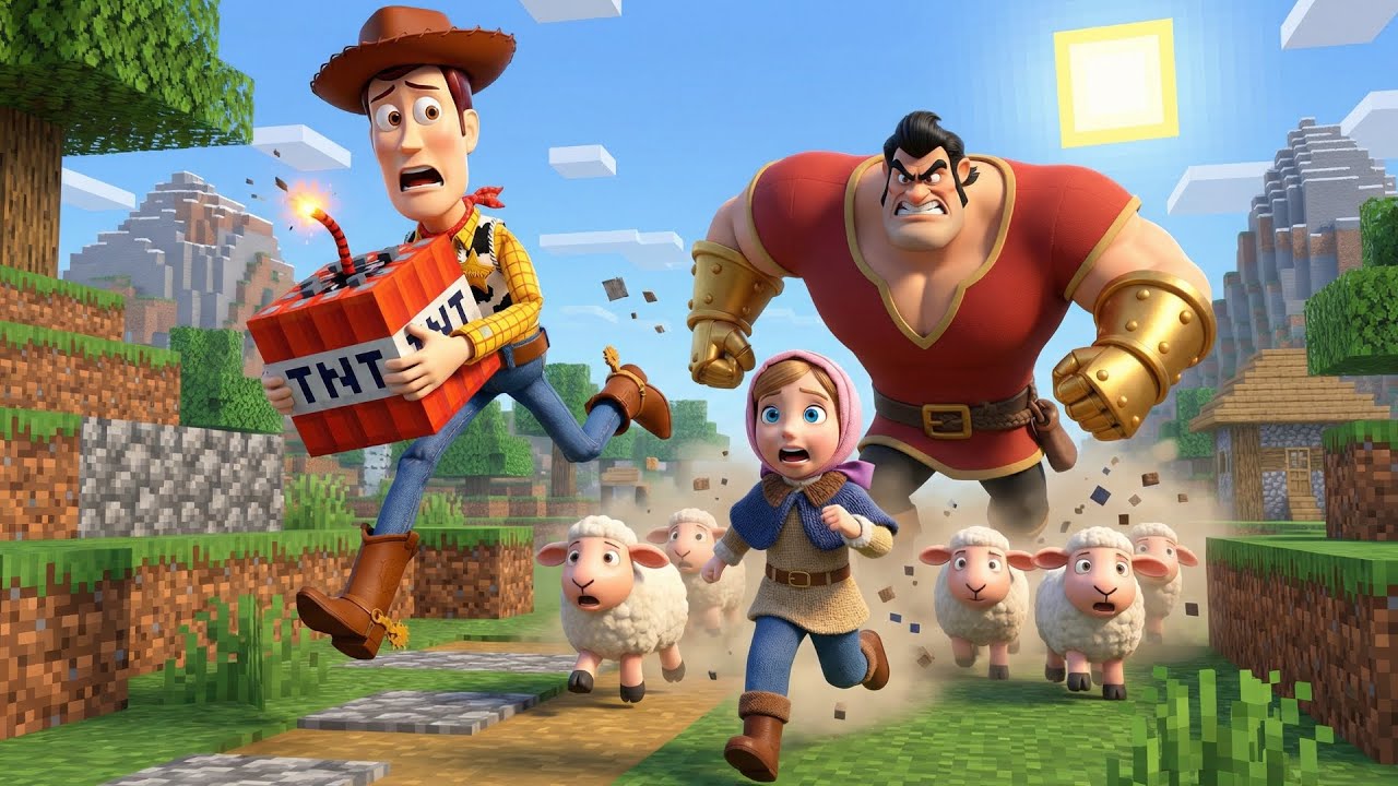 ⭐ TOY STORY: Woody’s Plan to Rescue the Sheep Taken by GigaChad Into ...