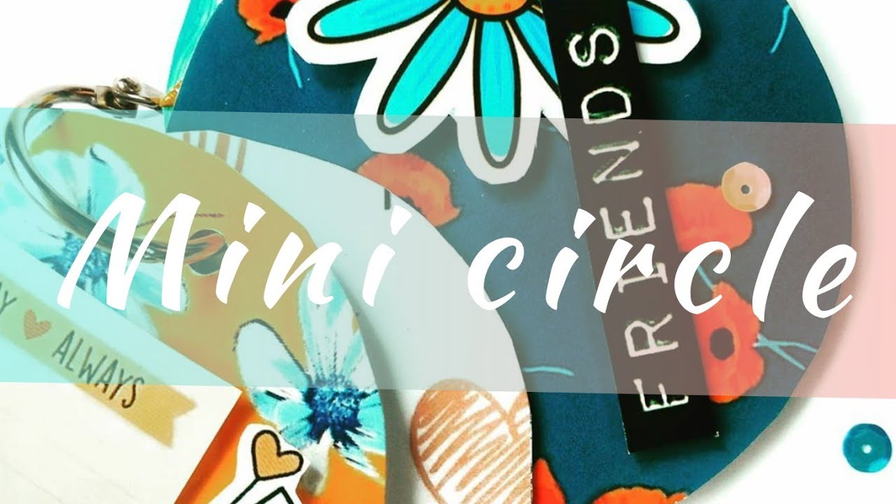MINI CIRCLES/EASY HANDMADE GIFT/CUTE GIFTS - YouTube
