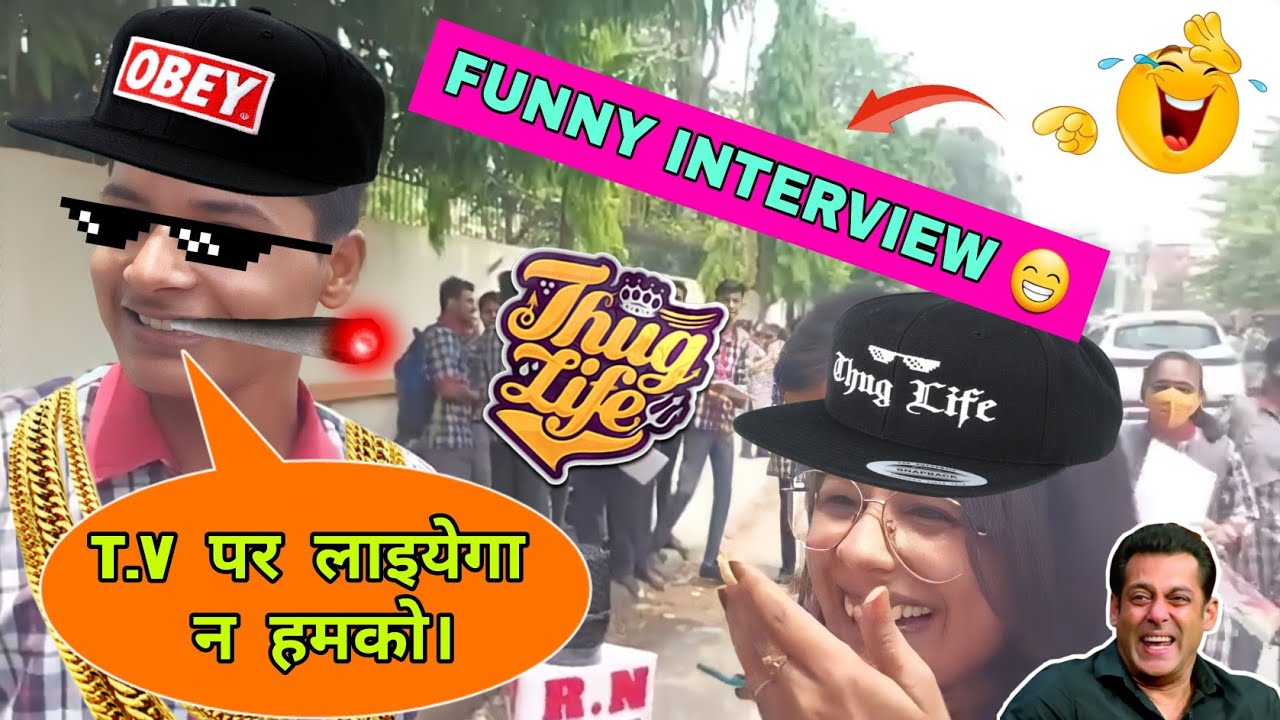 Thug Life 😎 | Students Savage Reply 🤭 | Interview 😎 | Prank Video 🤣| RN ...