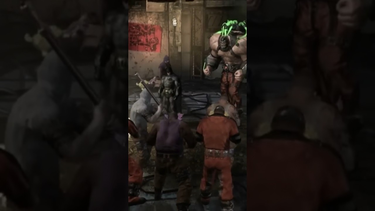 Batman & Bane Vs Inmate - YouTube