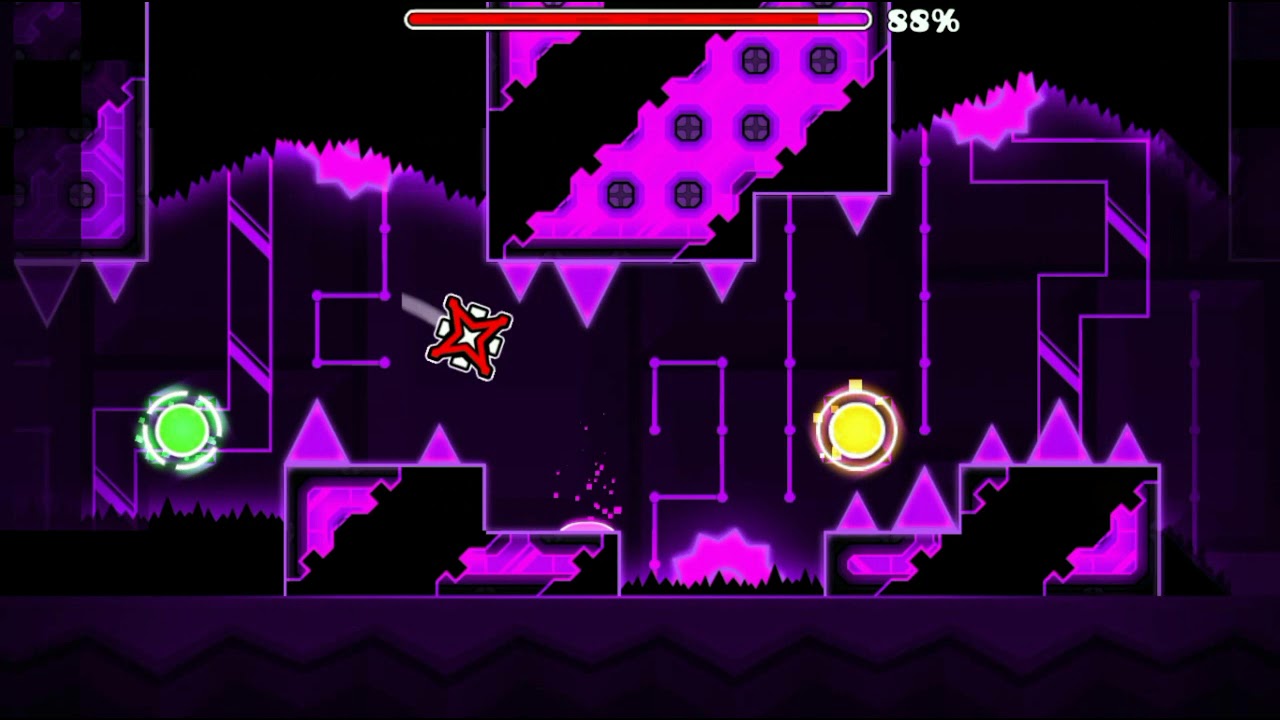 Geometry Dash Demon Gauntlet (1/5) Sidestep 3 coins - YouTube