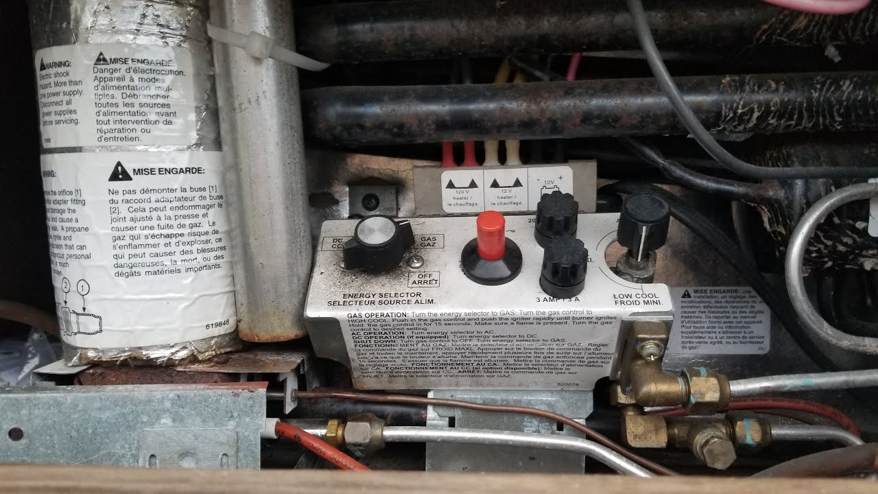 Norcold Gas Refrigerator burner replacement 621949 - YouTube