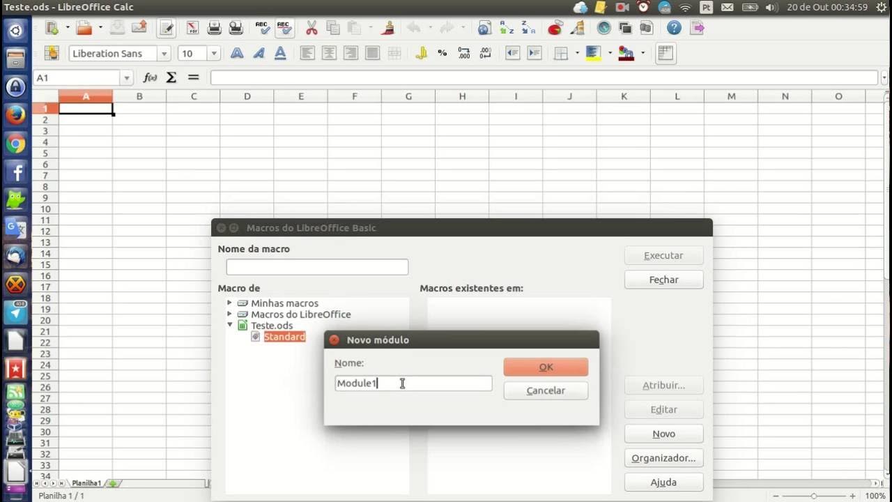 Tutorial - Adicionando botão de acesso rápido ao LibreOffice Basic ...