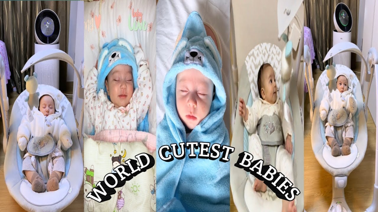 Cutest babies in the world | Swing beds | Baby dance video | Cute baby ...