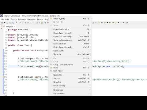 Java8 stream programming 2 (map) - YouTube