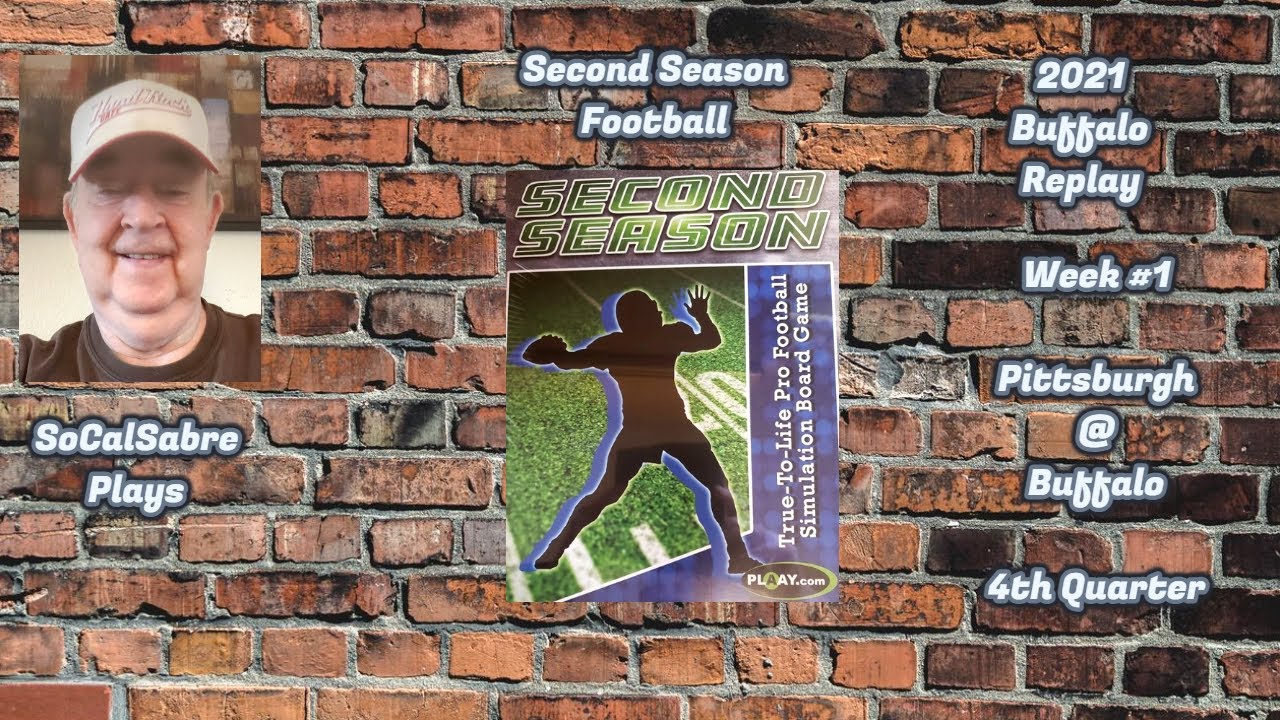 Second Season Football - 2021 - Week #1 - Pittsburgh @ Buffalo - 4th ...